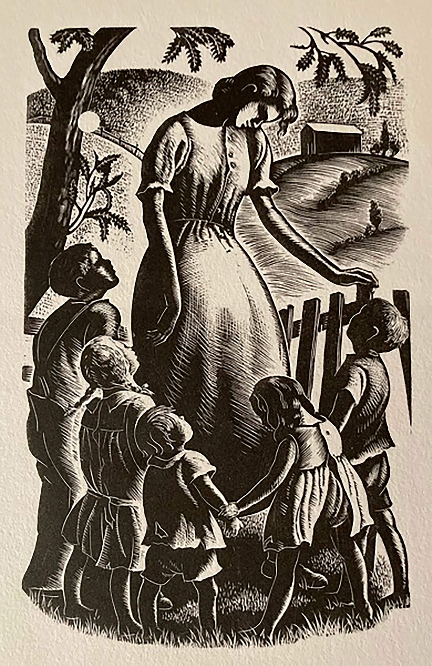 Ellen and Her Children (BPL578), 1944 - Modern British Art Gallery