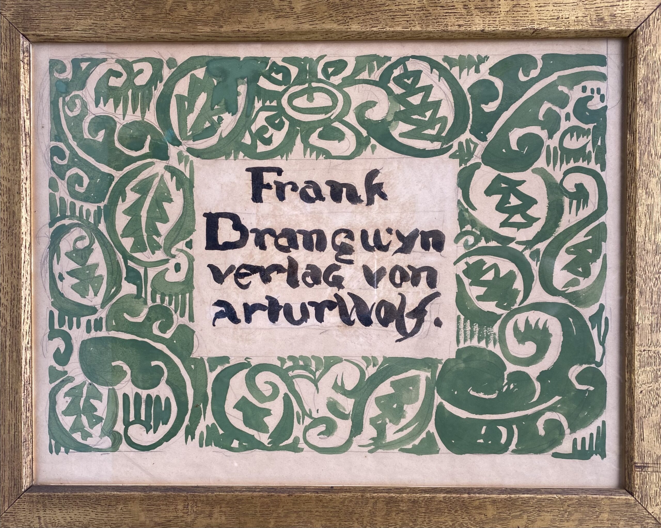 Artur Wolf Leaves (b2677) - Modern British Art Gallery