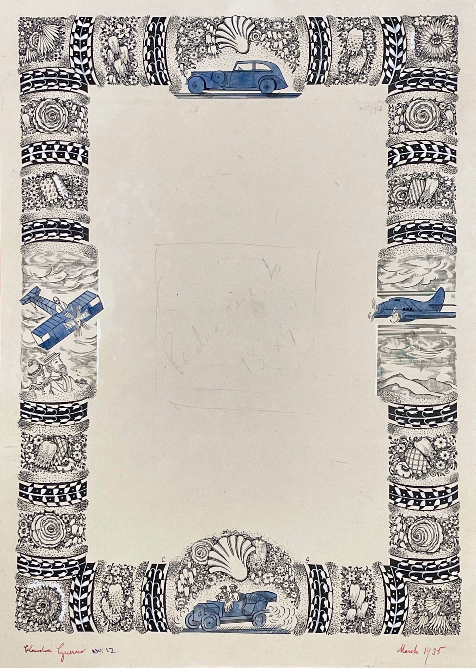 Design for Shell, March 1935 - Modern British Art Gallery